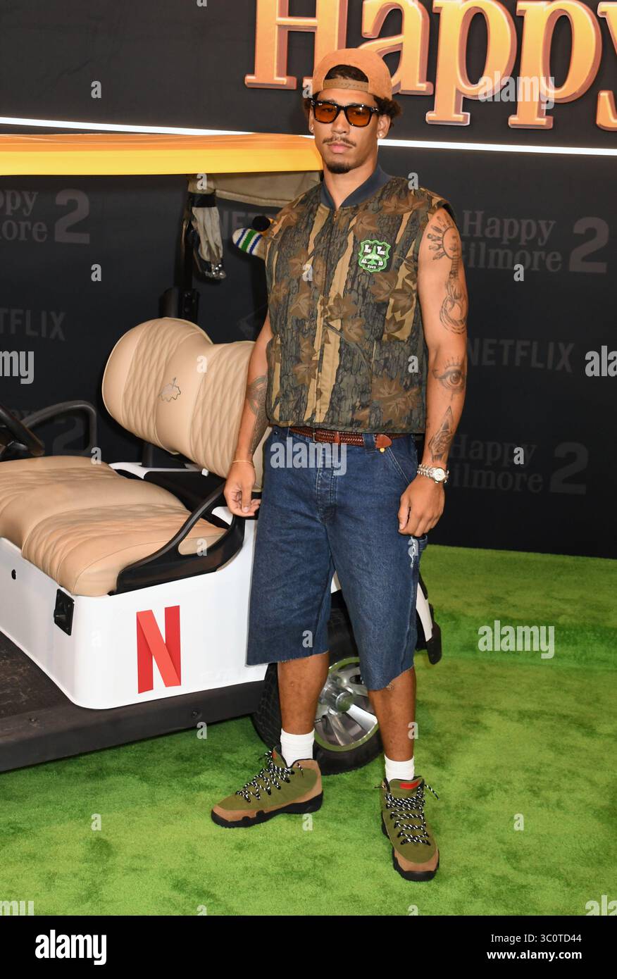 New York, NY, USA. 21st July, 2025. Allen Lazard at the Happy Gilmore 2 ...