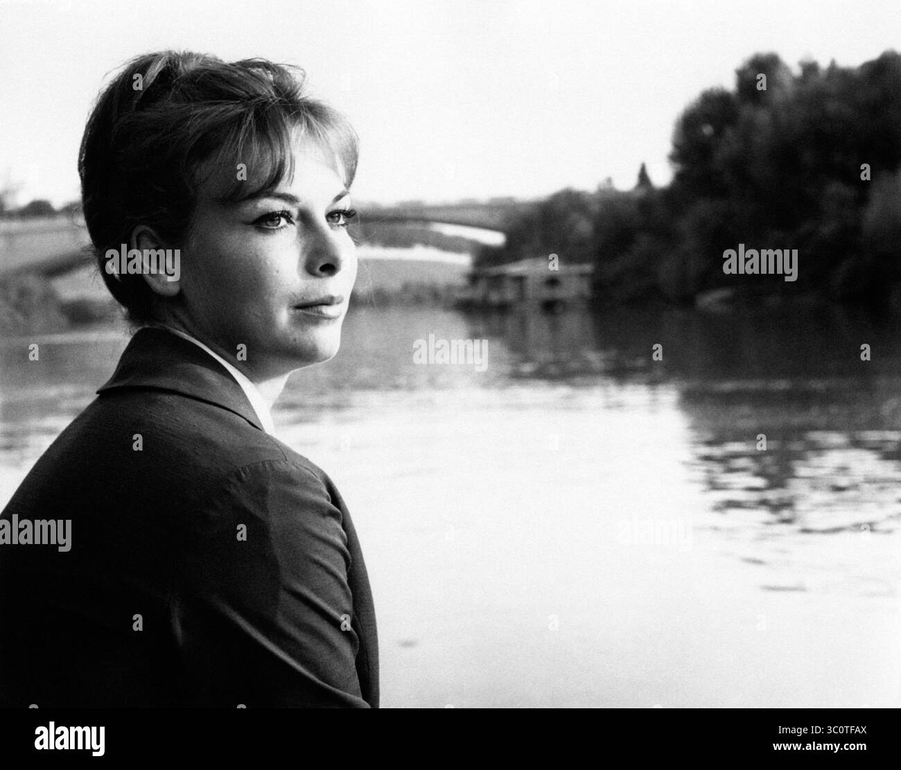 The Italian actress Gabriella Pallotta poses for the photographer with ...