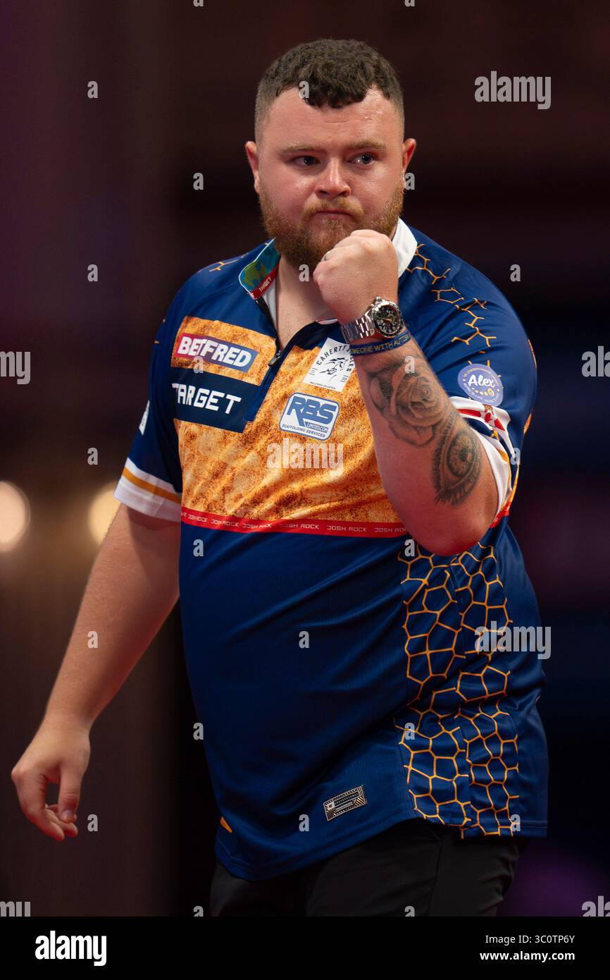 2025 matchplay darts rock hi-res stock photography and images - Alamy