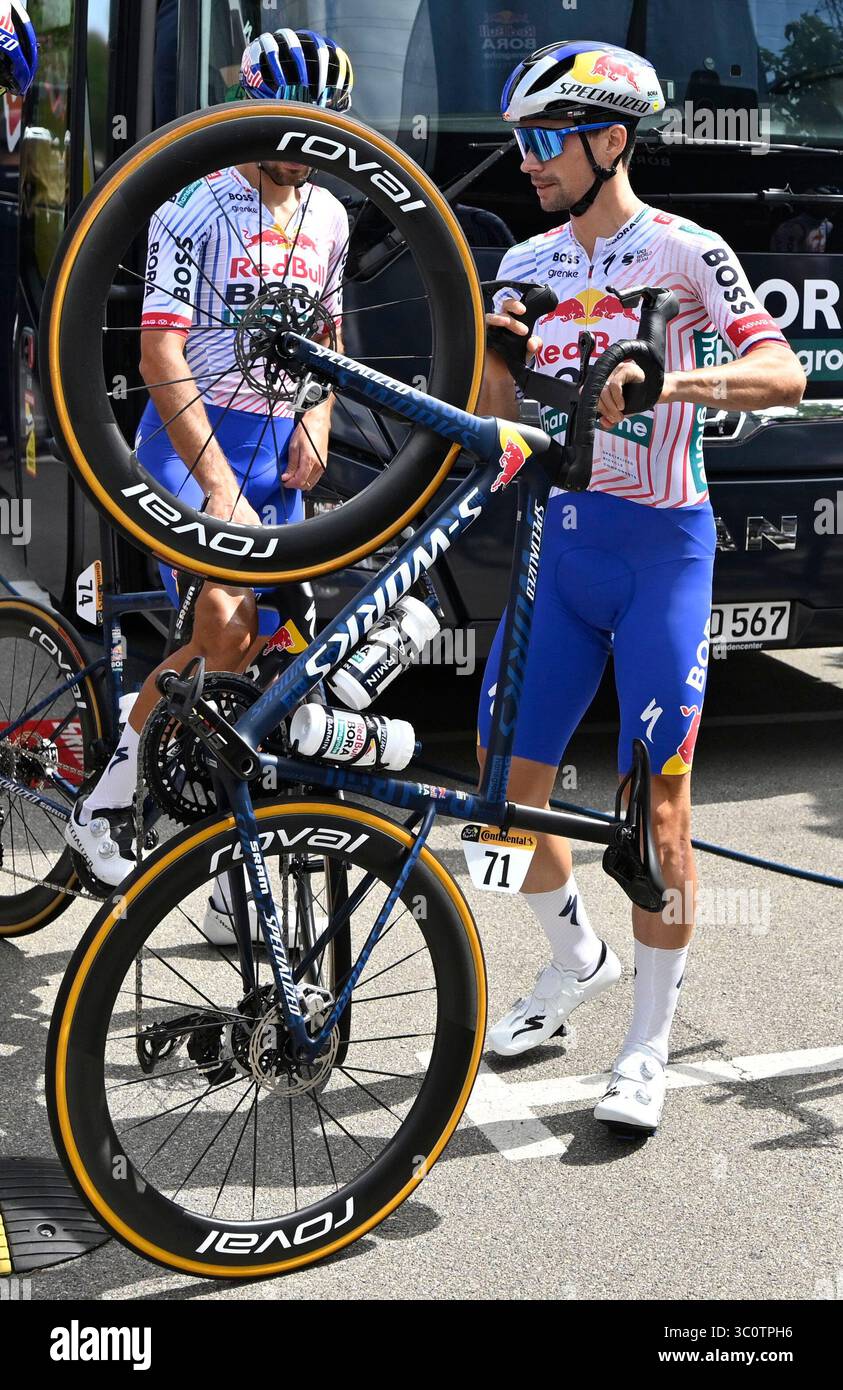 21st July 2025: Montpellier, France: Roglic Primoz (SLO) of Red Bull ...