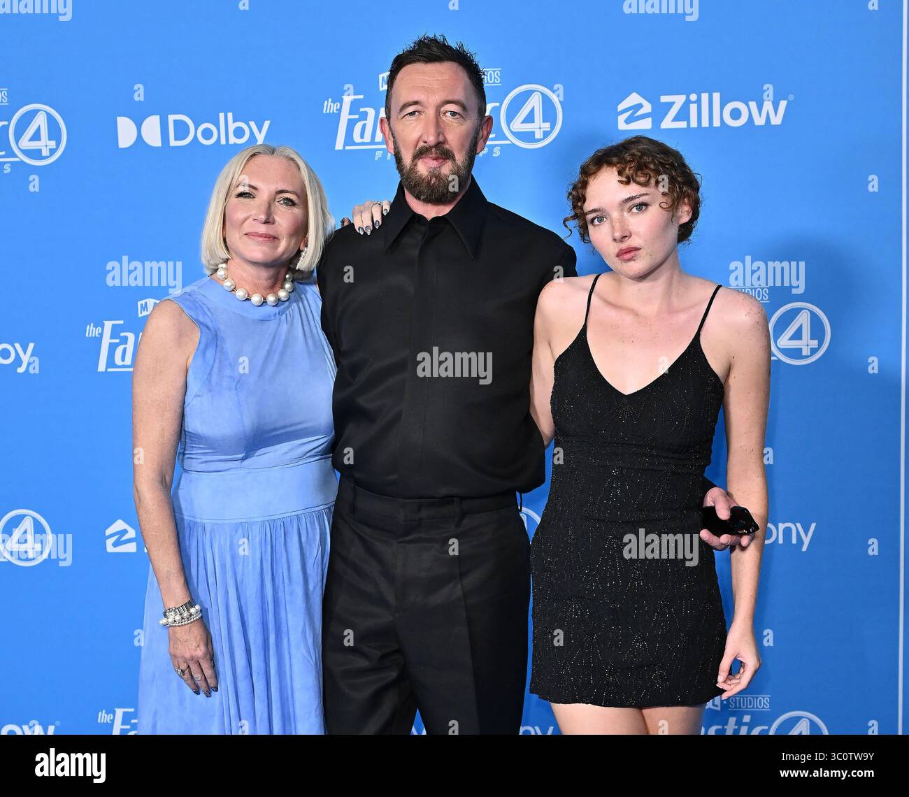 Los Angeles, USA. 21st July, 2025. Ali Ineson, Ralph Ineson and Rebecca ...