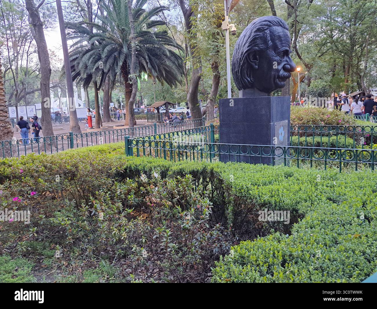 Mexico City, Mexico - Apr 23, 2023: Parque Mexico is the most important ...