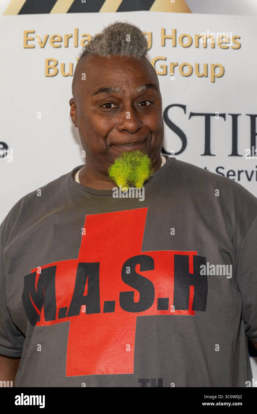 Vocalist Jon Brooks attends the Palisades Dolphin Strong Benefit ...