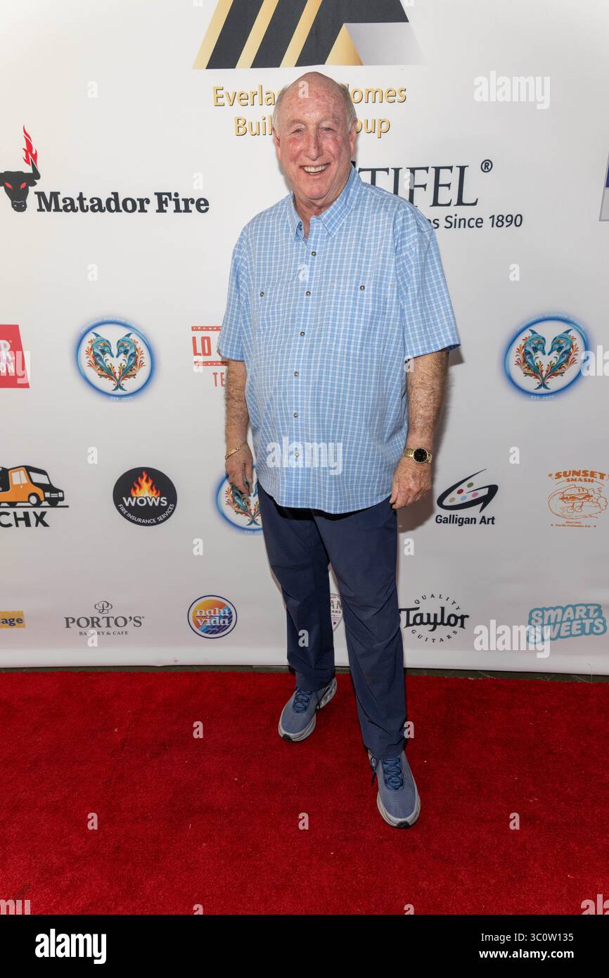 Former mayor of Santa Monica Phil Brock attends the Palisades Dolphin ...