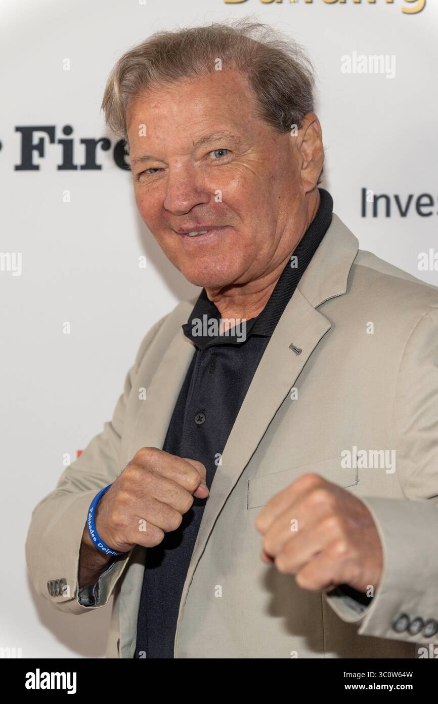 Former kickboxing world champion Gerry Blanck attends Palisades Dolphin Strong Benefit Concert ...