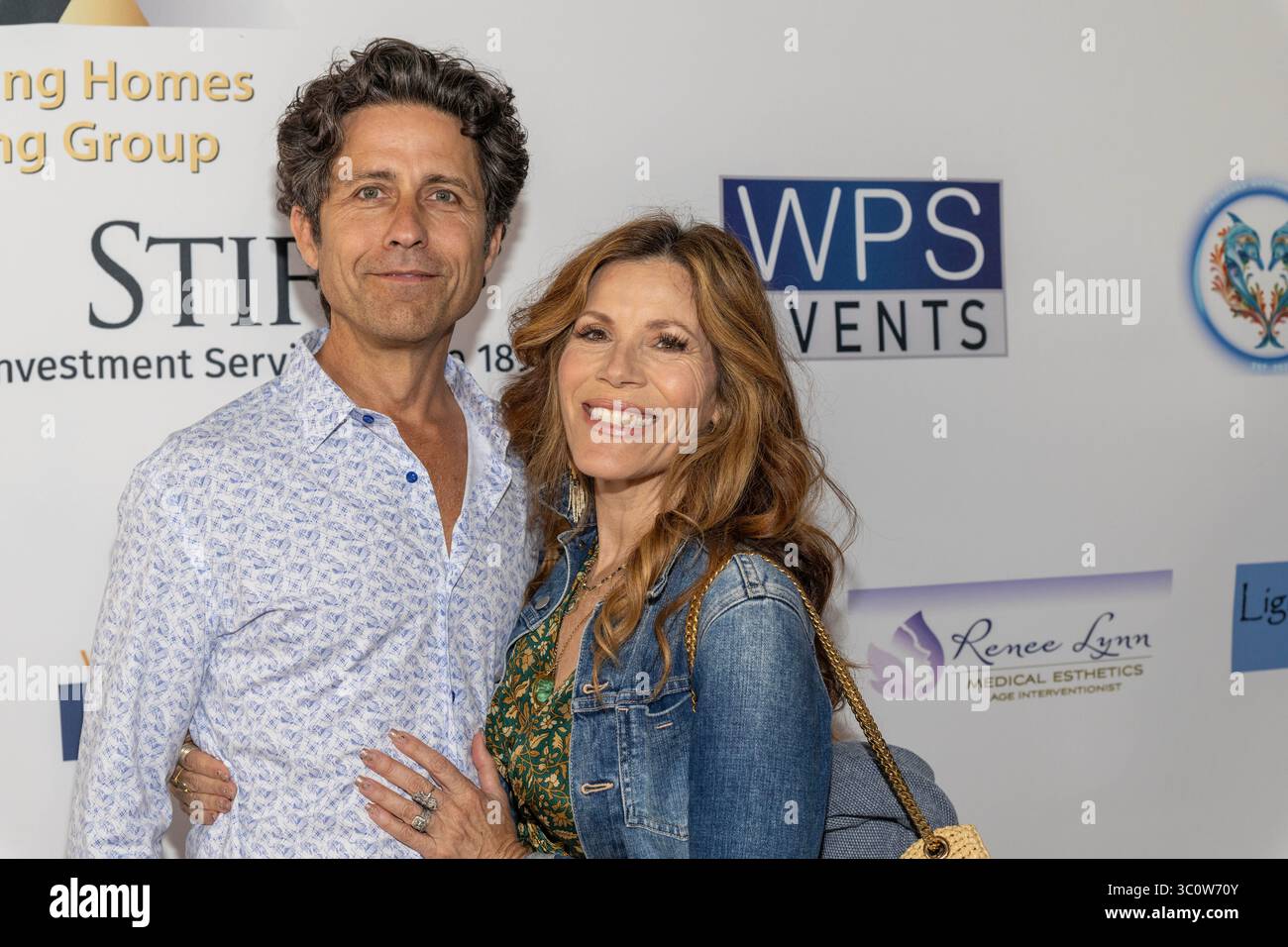 Actor Byron Thames and Actress Tricia Leigh Fisher attend the Palisades ...