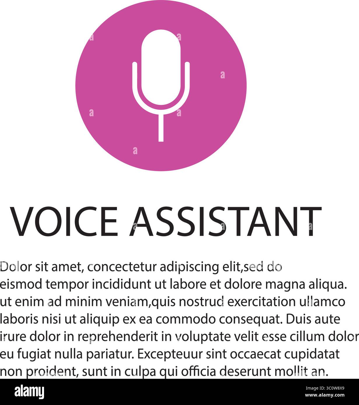 Ai search voice assistant Cut Out Stock Images & Pictures - Alamy