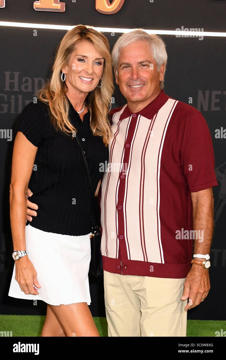 NEW YORK, NY- JULY 21: Suzanne Hannemann and Fred Couples at the Happy ...