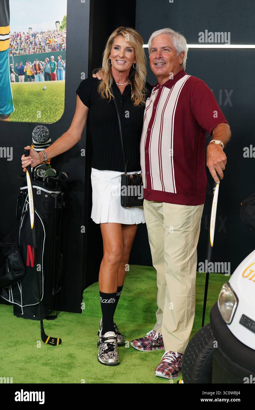 Suzanne Hannemann, Fred Couples at arrivals for HAPPY GILMORE 2 ...