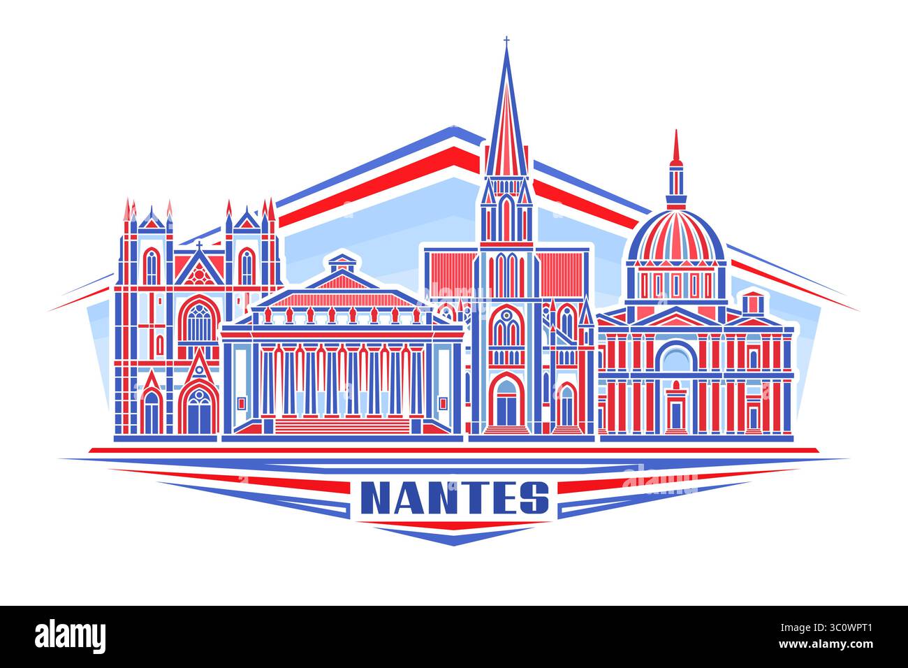 Panorama horizontal de Cut Out Stock Images & Pictures - Alamy