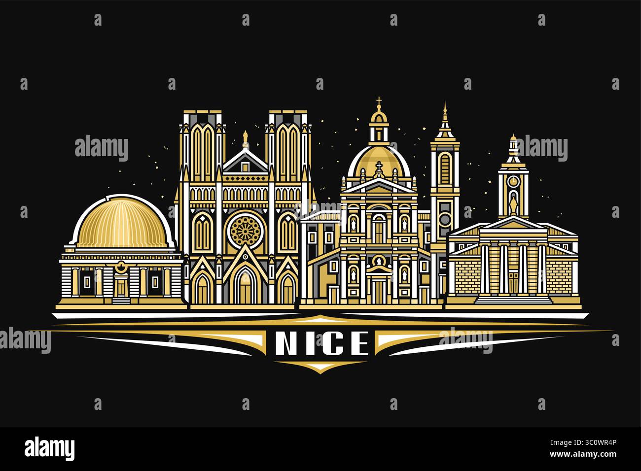 Alpes panorama Stock Vector Images - Alamy