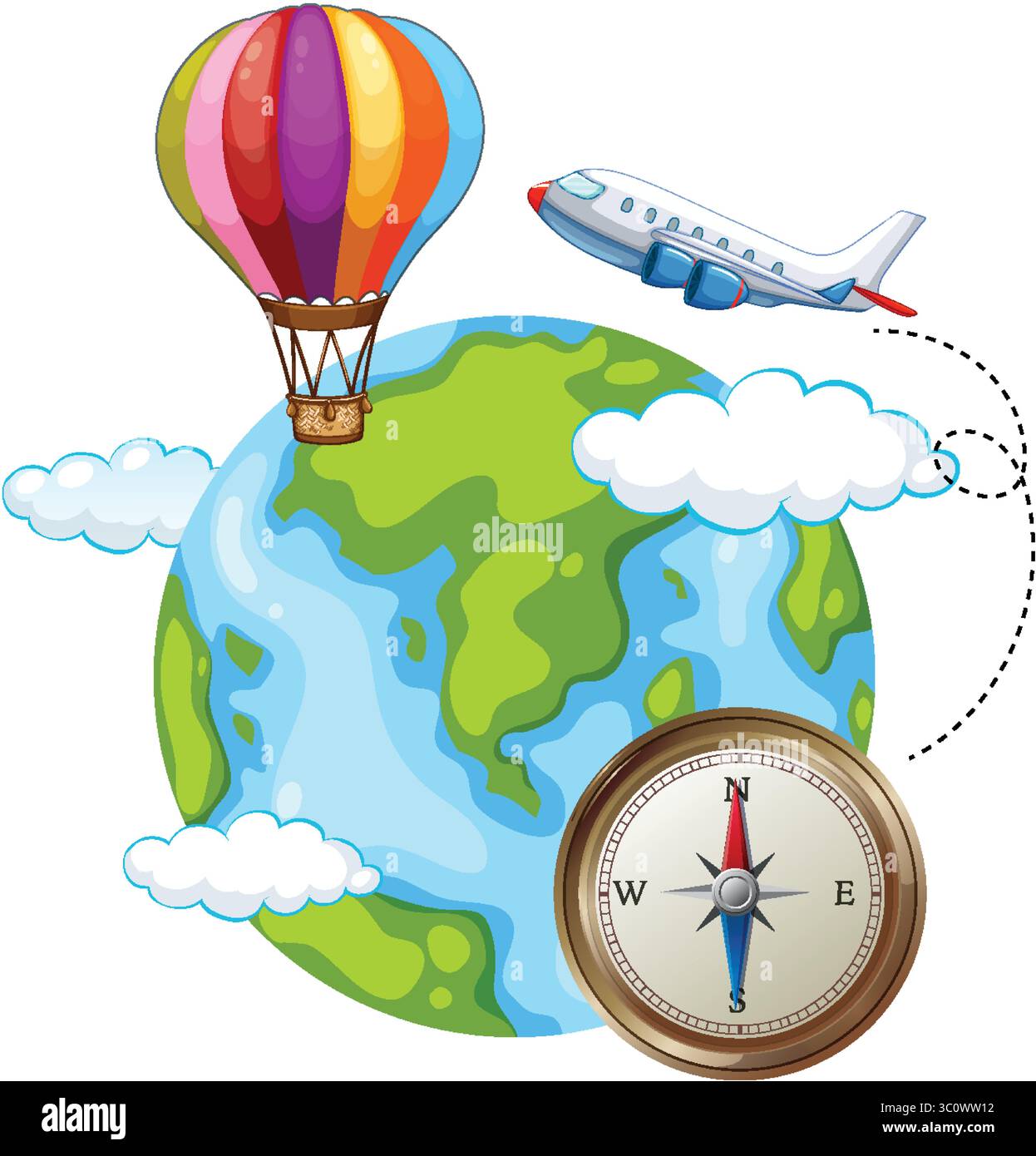 Detailed aerial map of Cut Out Stock Images & Pictures - Alamy