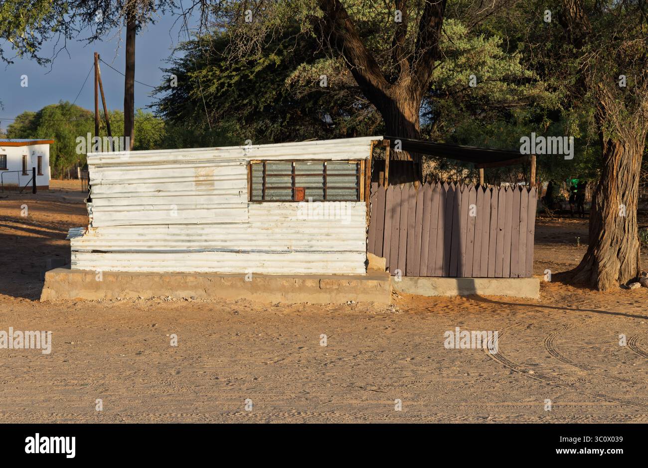 squatting shack informal settlement, shanty house in southern Africa ...