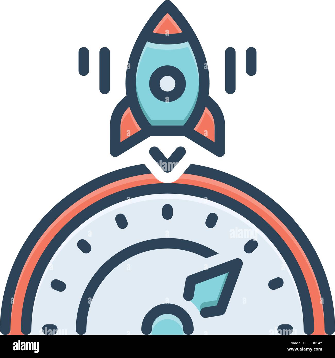 Rocket performance Stock Vector Images - Alamy