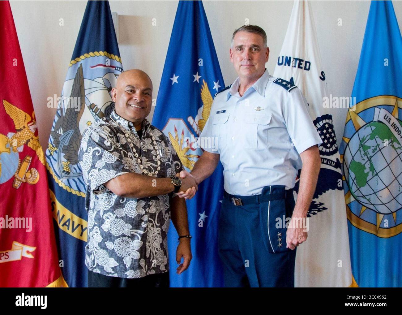 Michael Minihan and David W. Panuelo Stock Photo - Alamy