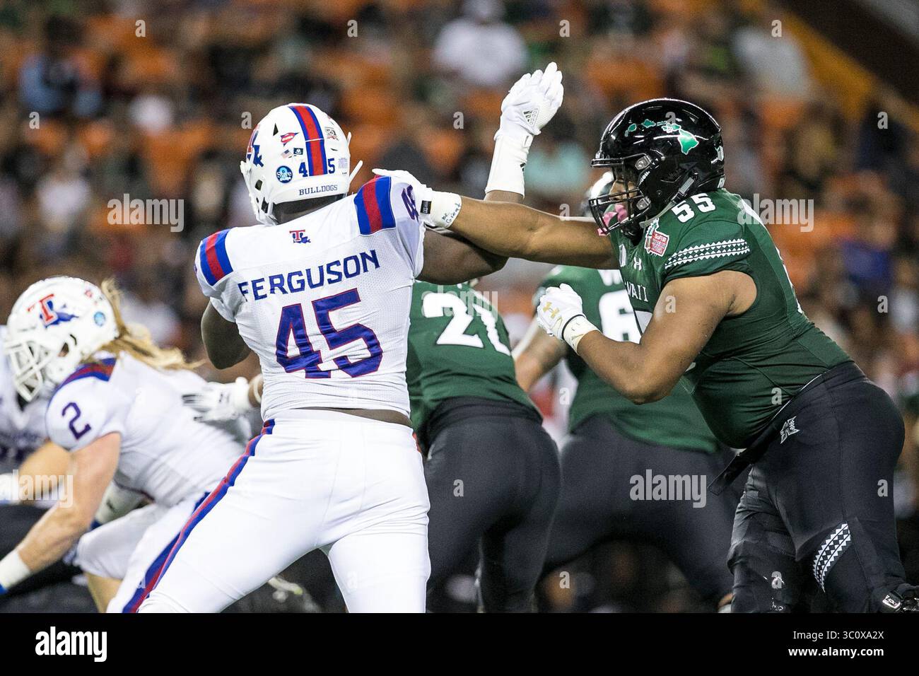 December 22, 2018 - Louisiana Tech Bulldogs defensive end Jaylon ...