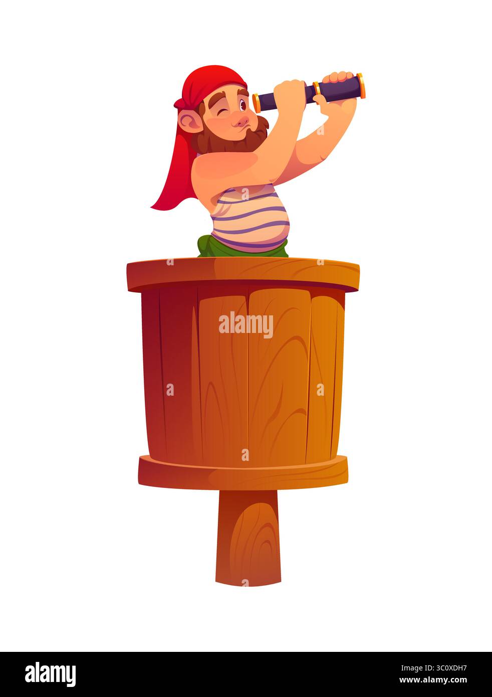 Barrel and crow Stock Vector Images - Alamy