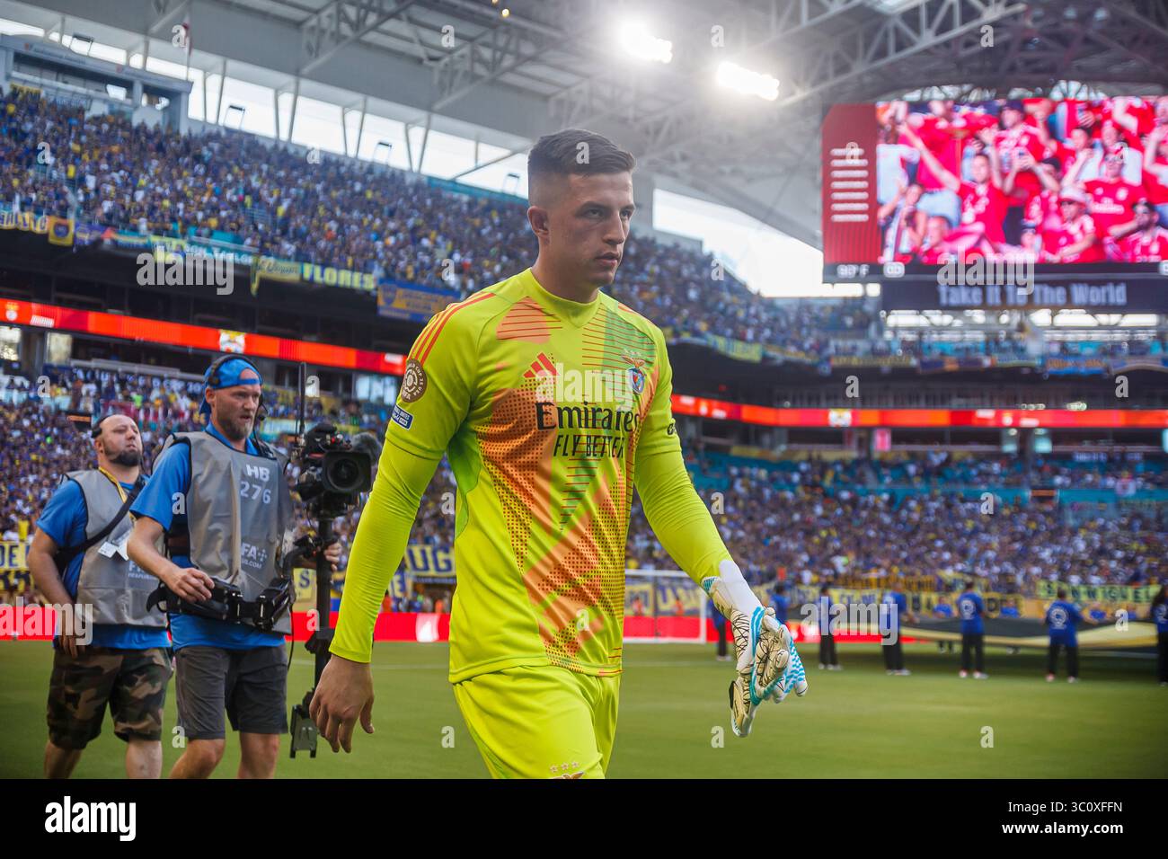 Miami, Florida - June 16: Goalkeeper Anatoliy Trubin of Benfica during ...