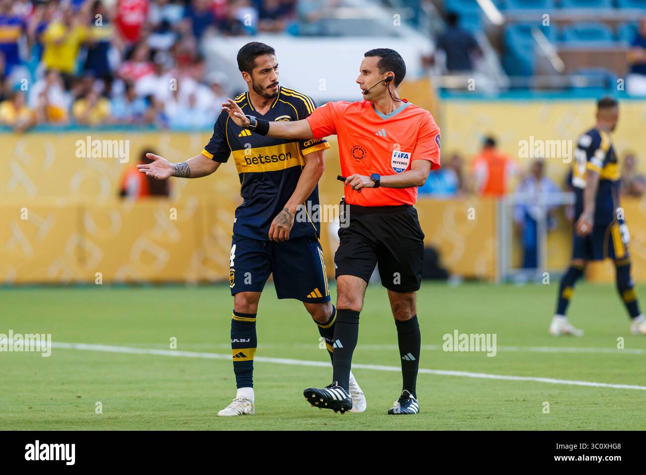 Miami, Florida - June 16: Referee Cesar Ramos during the FIFA Club ...