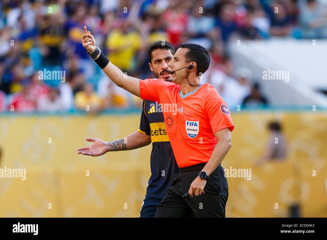 Miami, Florida - June 16: Referee Cesar Ramos during the FIFA Club ...