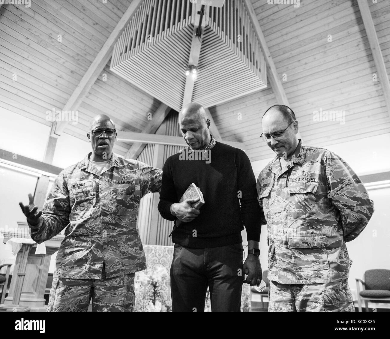 U s air force chaplain Black and White Stock Photos & Images - Alamy