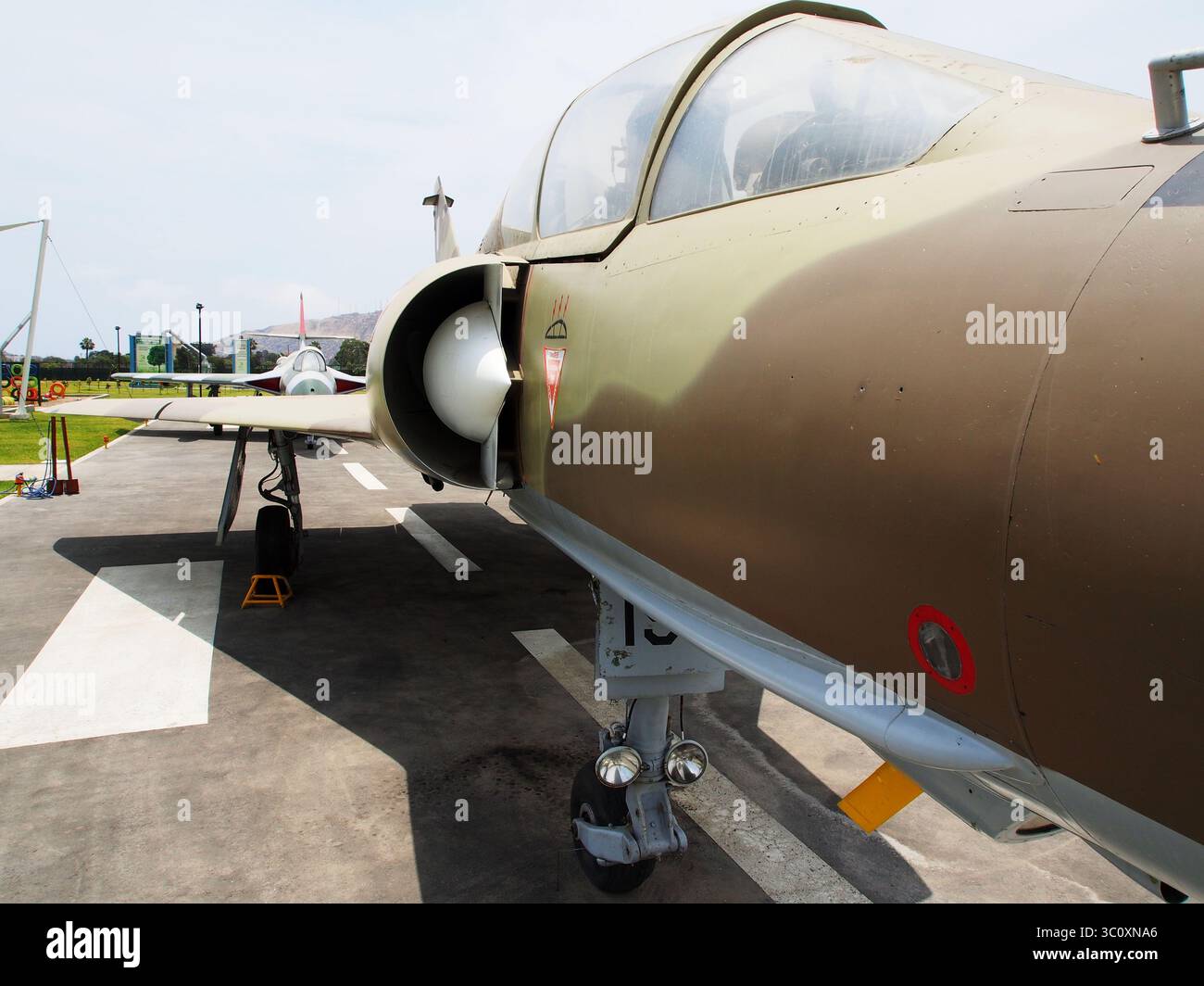 December 26, 2018 - Lima, Lima, Peru - Side view of the Dassault Mirage ...