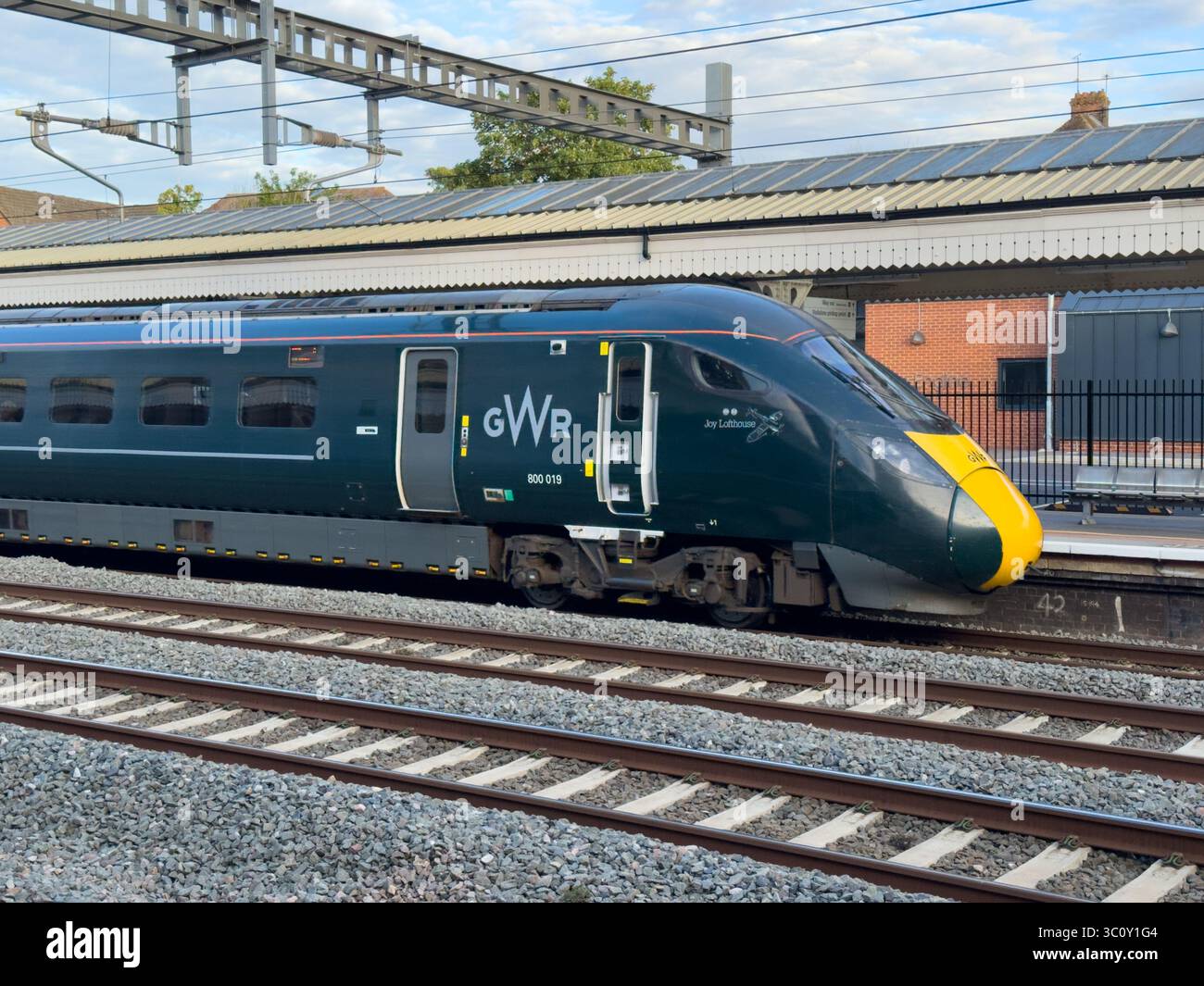 July 2025 GWR Great Western Railway train named in honour of Joy ...