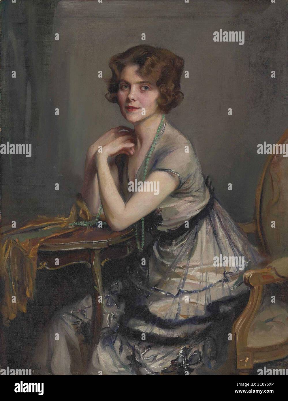 Winnie Melville, Mrs Derek Oldham, by Philip Alexius De László (1869 ...