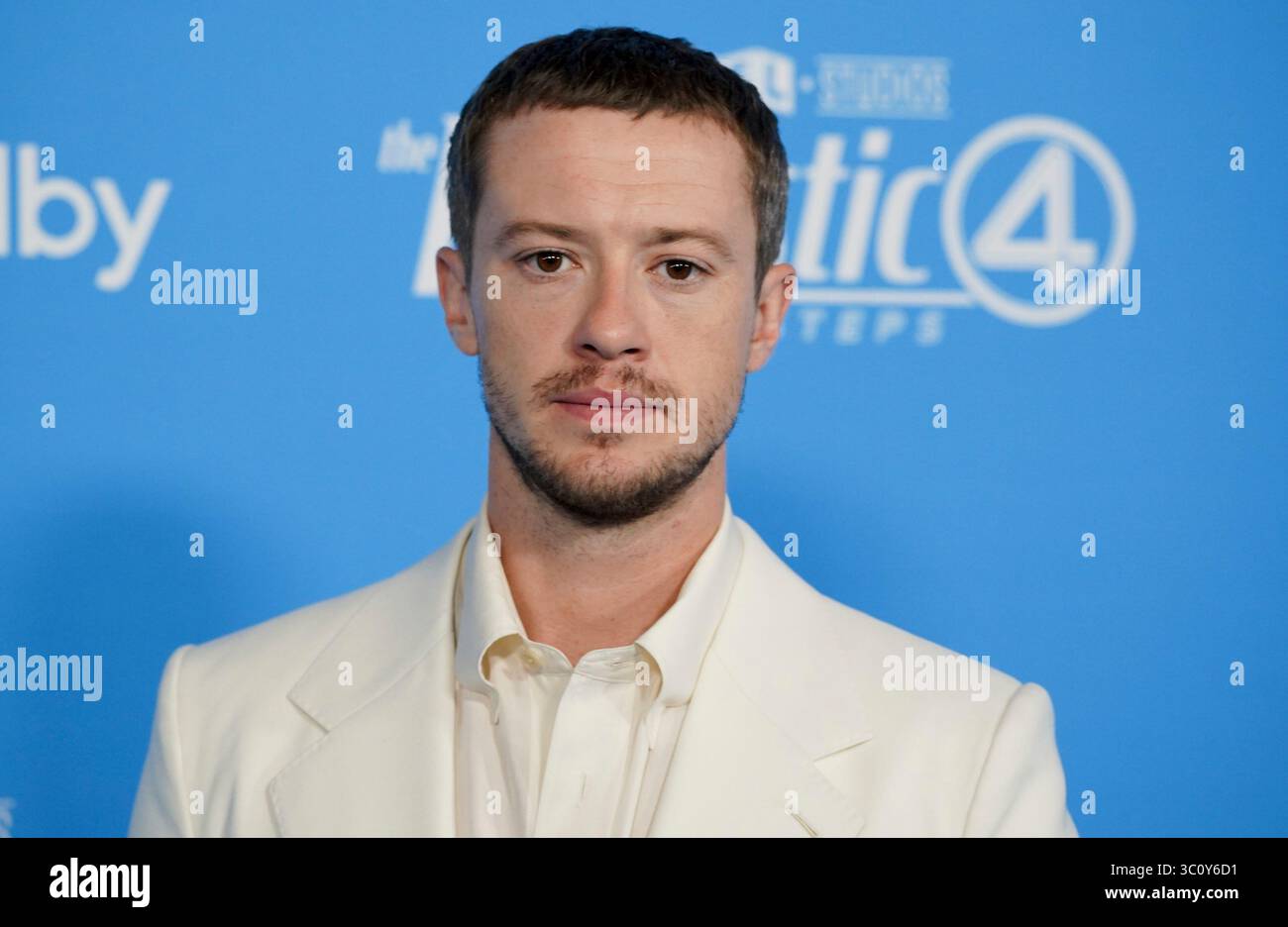 Joseph Quinn arrives at the premiere of "The Fantastic Four: First ...