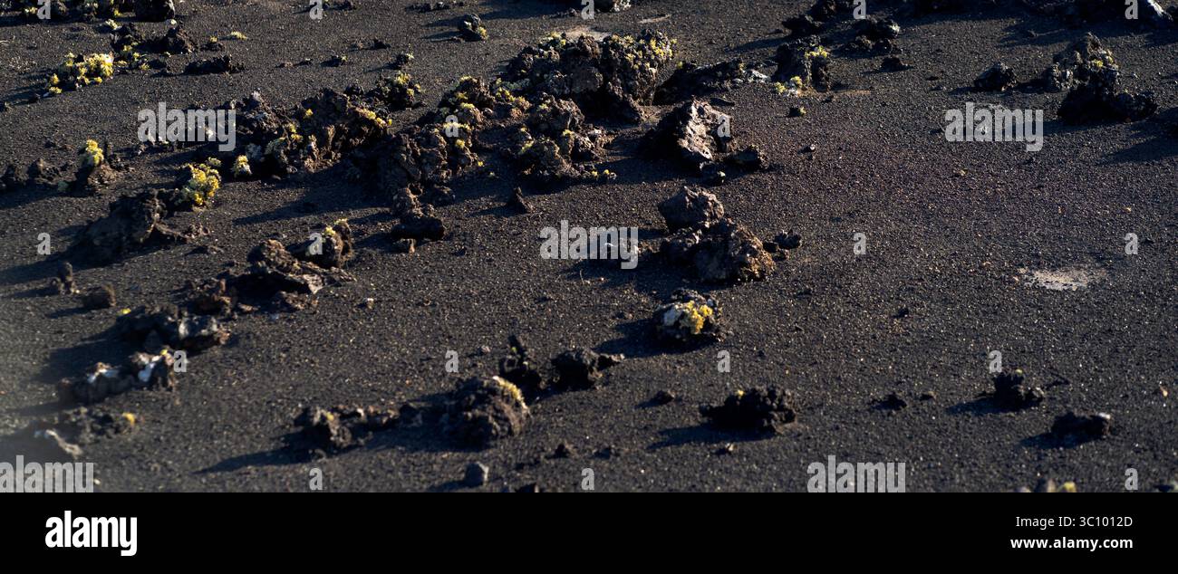 Desert valley foot volcano hi-res stock photography and images - Alamy