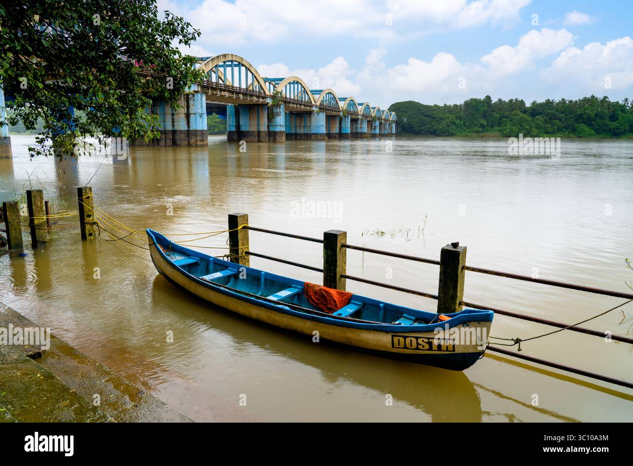The Kuttippuram Bridge is a bridge that was built in 1953 that connects ...