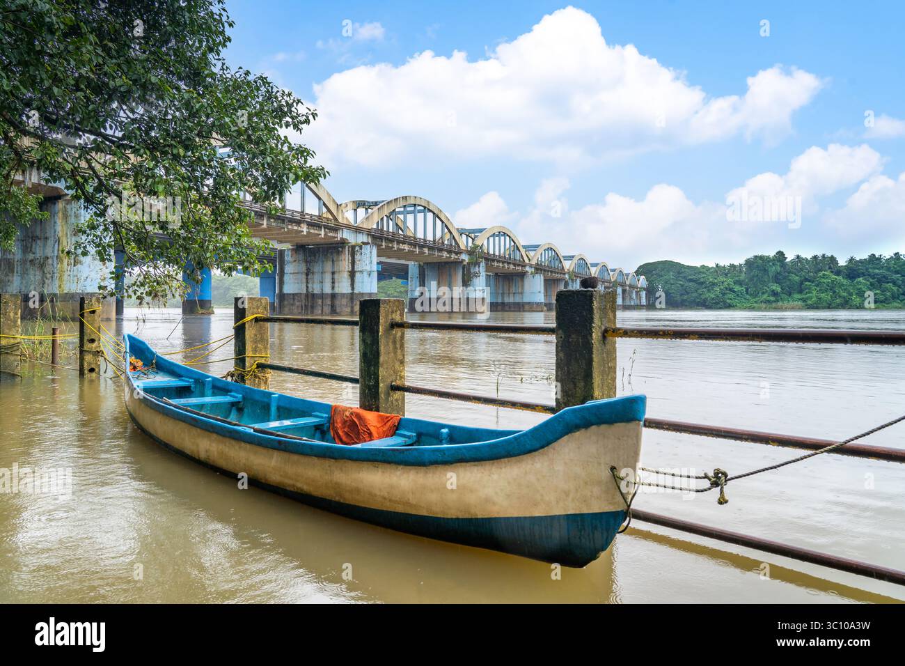 The Kuttippuram Bridge is a bridge that was built in 1953 that connects ...