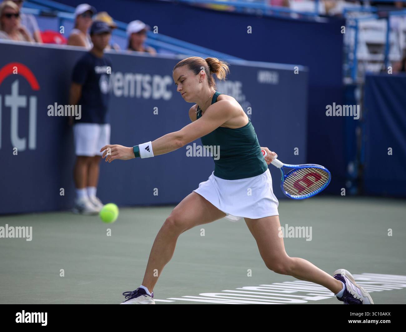 Maria Sakkari (GRE) during the women's singles Round 1 match against ...