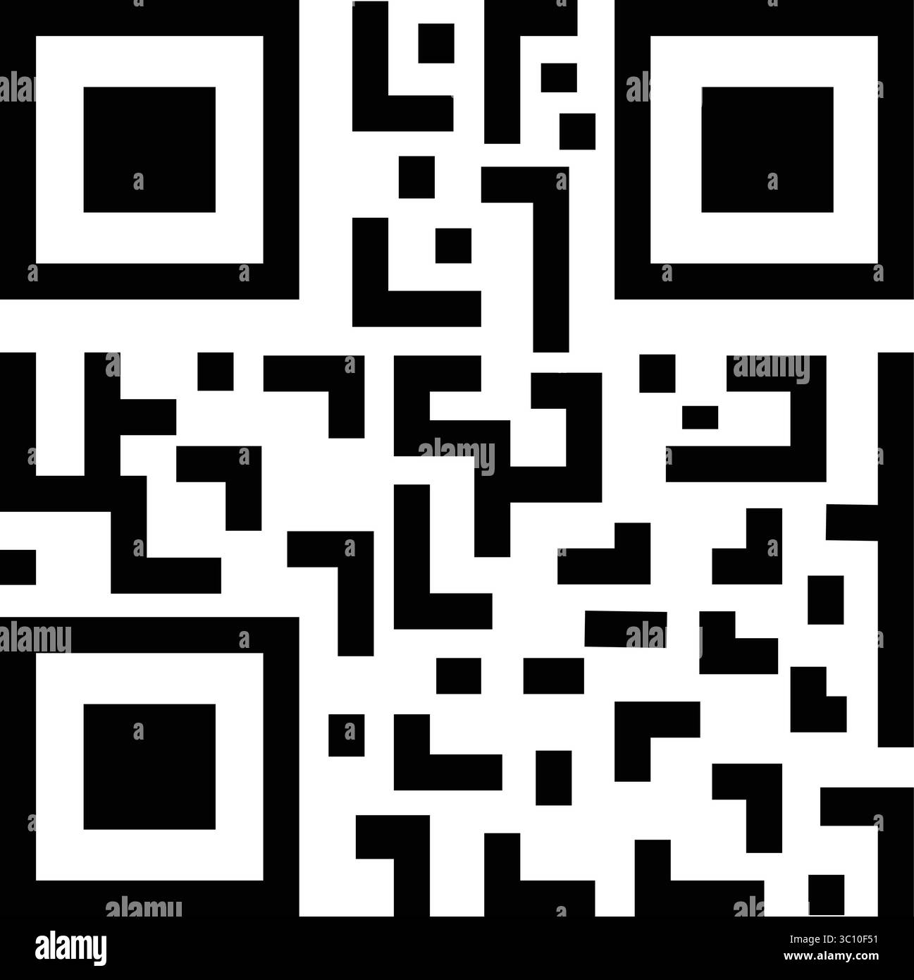 Horizontal black qr code hi-res stock photography and images - Alamy