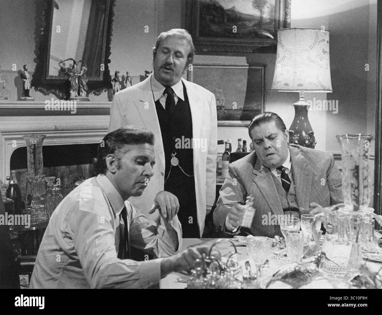 Italian actor Tino Buazzelli, Italian actor and musician Pupo De Luca ...