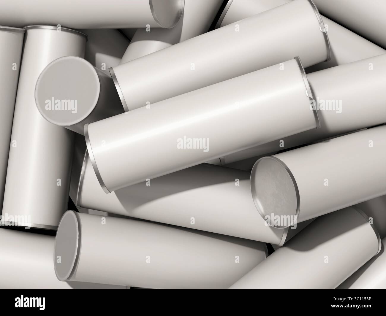 Stackable Chips Packaging Design Mockup Stock Photo - Alamy