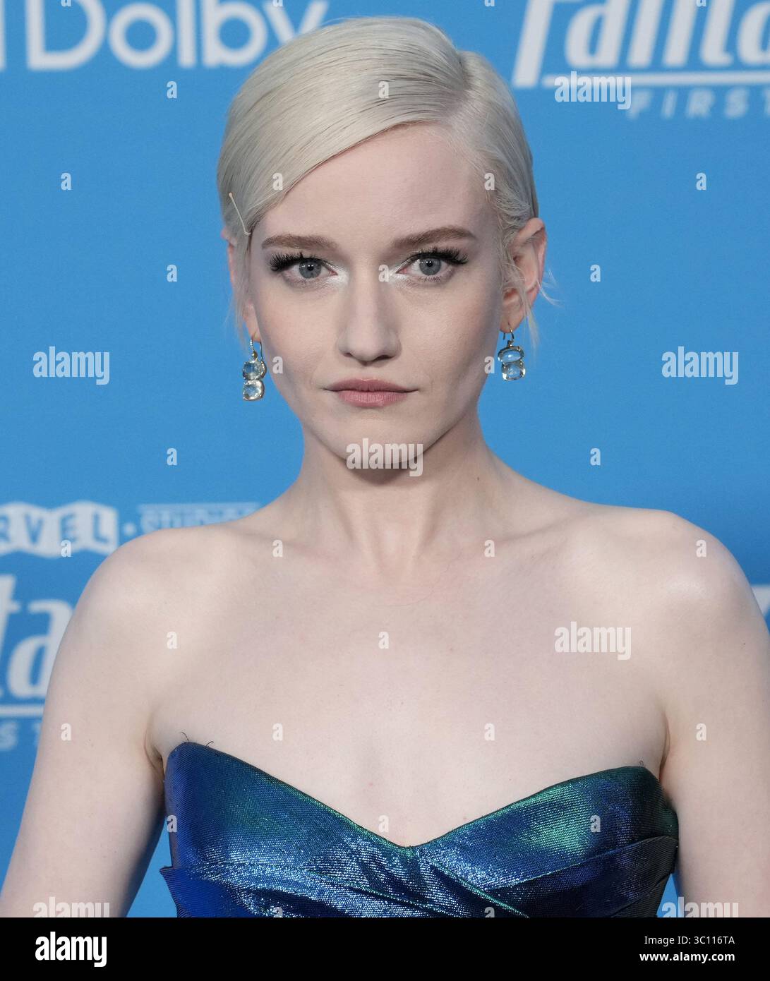 Julia Garner arrives at the Marvel Studios' "THE FANTASTIC FOUR: FIRST STEPS" World Premiere ...