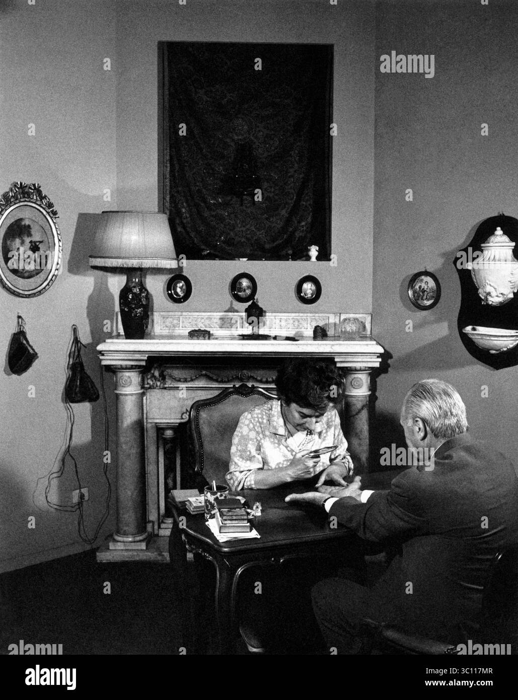 In her study, the soothsayer Maria Gardini, one of the most famous ...