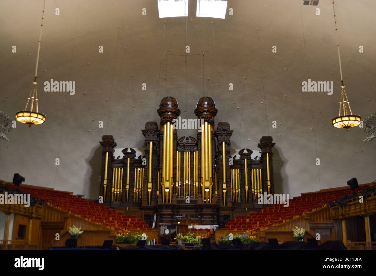SALT LAKE CITY, USA - Tabernacle organ in JUNE, 2025 in Salt Lake City ...