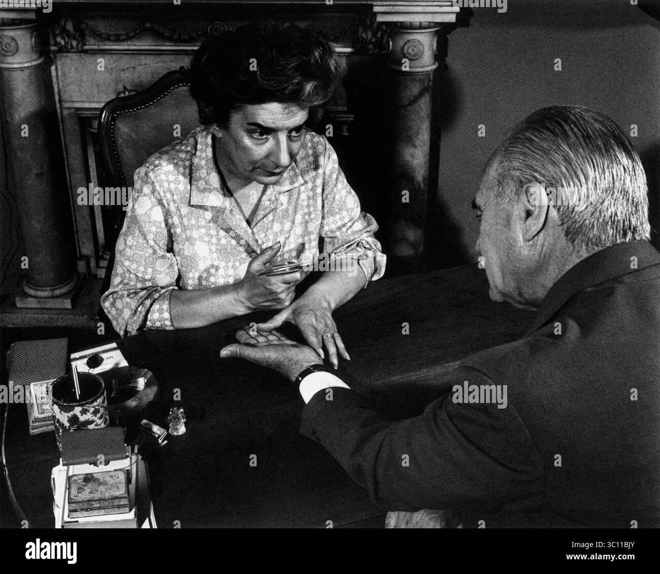 In her study, the soothsayer Maria Gardini, one of the most famous ...