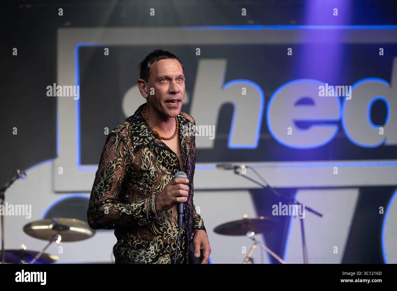 Rick Witter of Shed Seven performing on the King Tuts Stage, TRNSMT ...