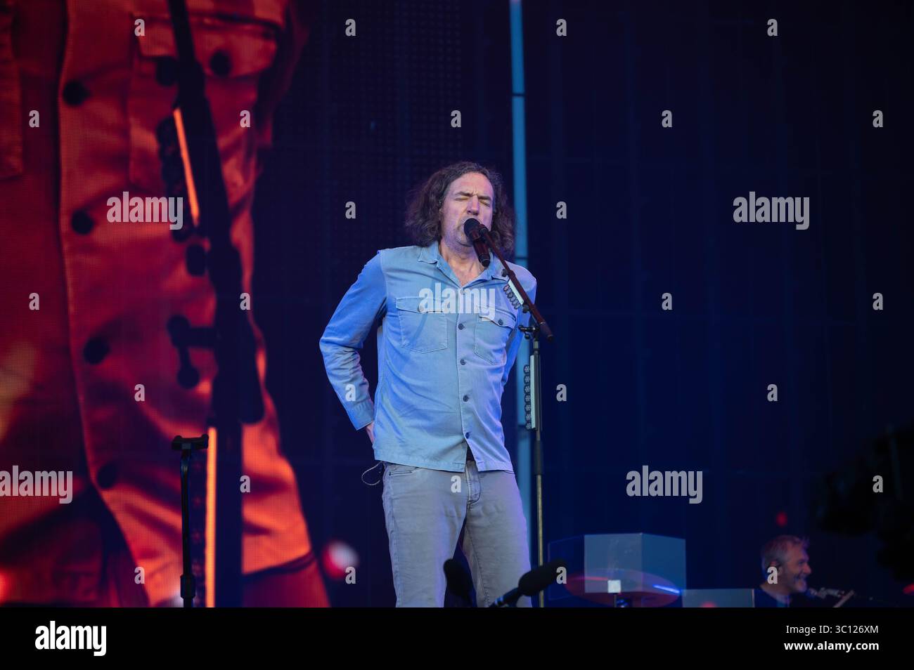 Gary Lightbody of Snow Patrol performing on the Main Stage, TRNSMT 2025 ...