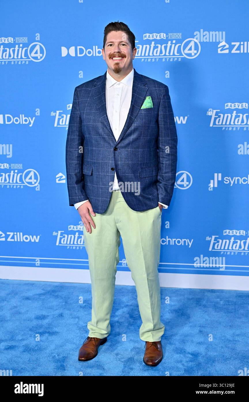 Eric Pearson bei der Weltpremiere des Kinofilms The Fantastic Four ...