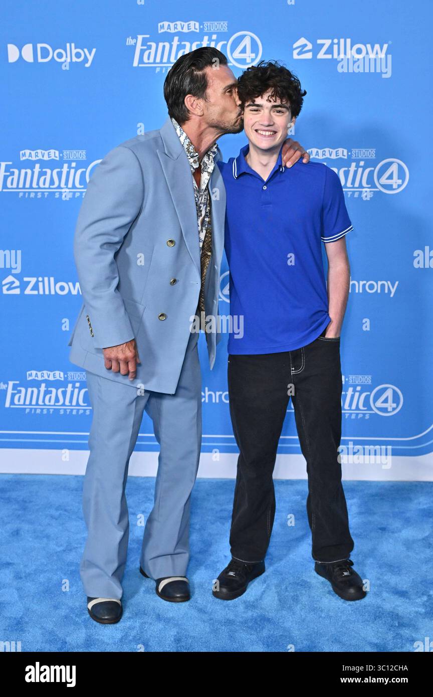 Frank Grillo mit Sohn Rio Grillo bei der Weltpremiere des Kinofilms The ...