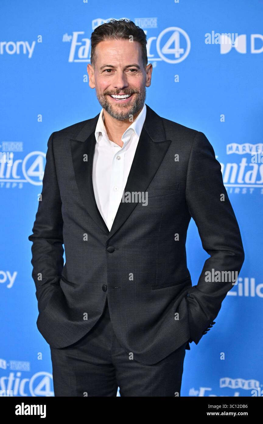 Ioan Gruffudd bei der Weltpremiere des Kinofilms The Fantastic Four ...