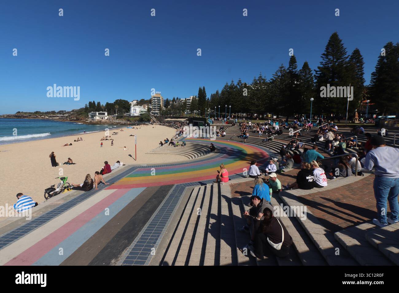 coogee beach in sydneys eastern suburbs australia Stock Photo - Alamy