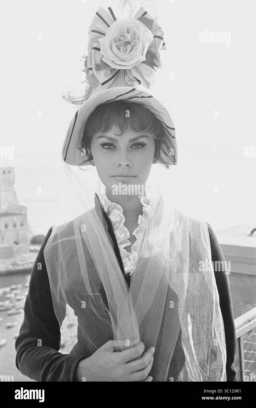 Italian actress Sophia Loren (Sofia Villani Scicolone) as CathÃ©rine ...