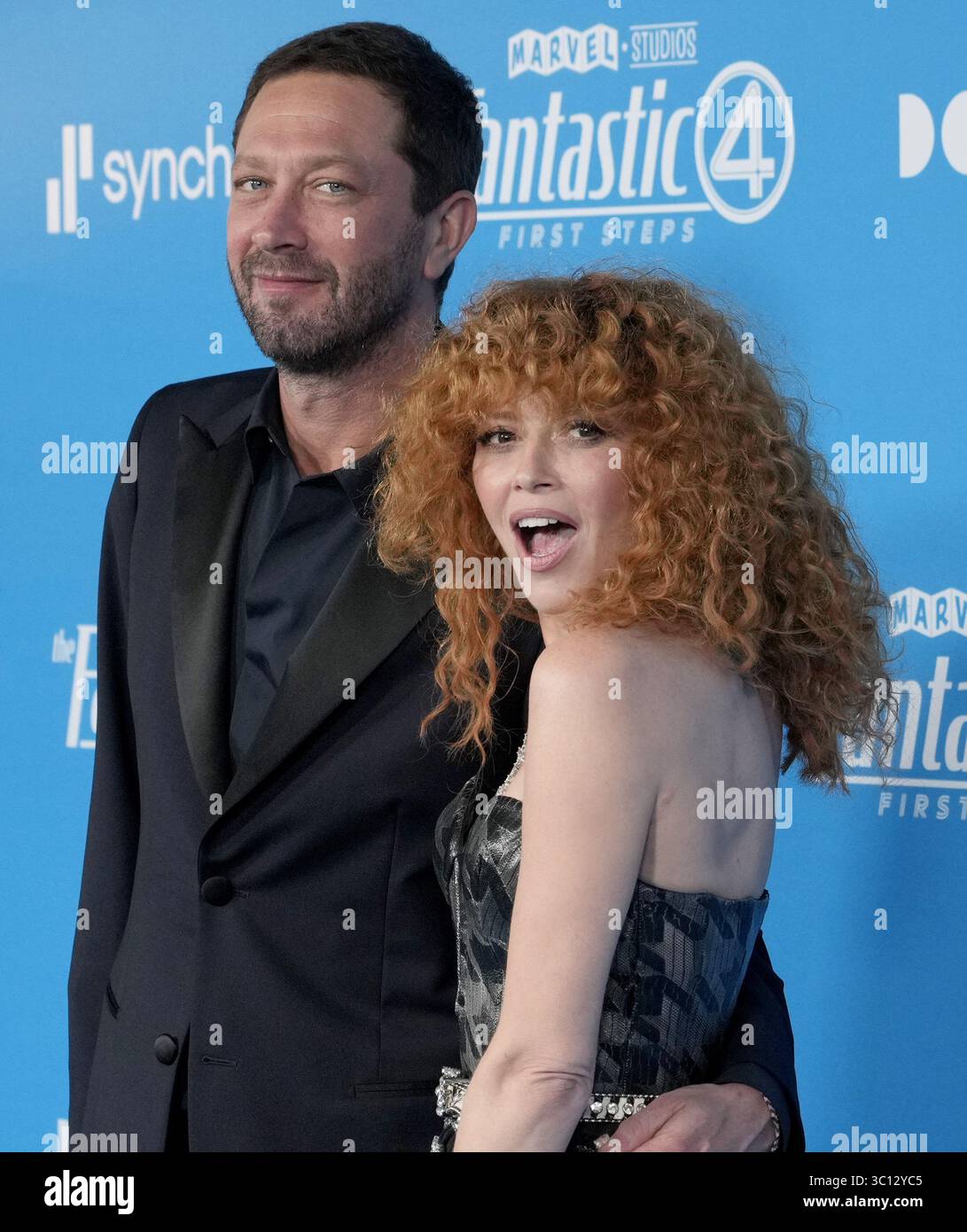 (L-R) Ebon Moss-Bachrach and Natasha Lyonne at the Marvel Studios' "THE ...