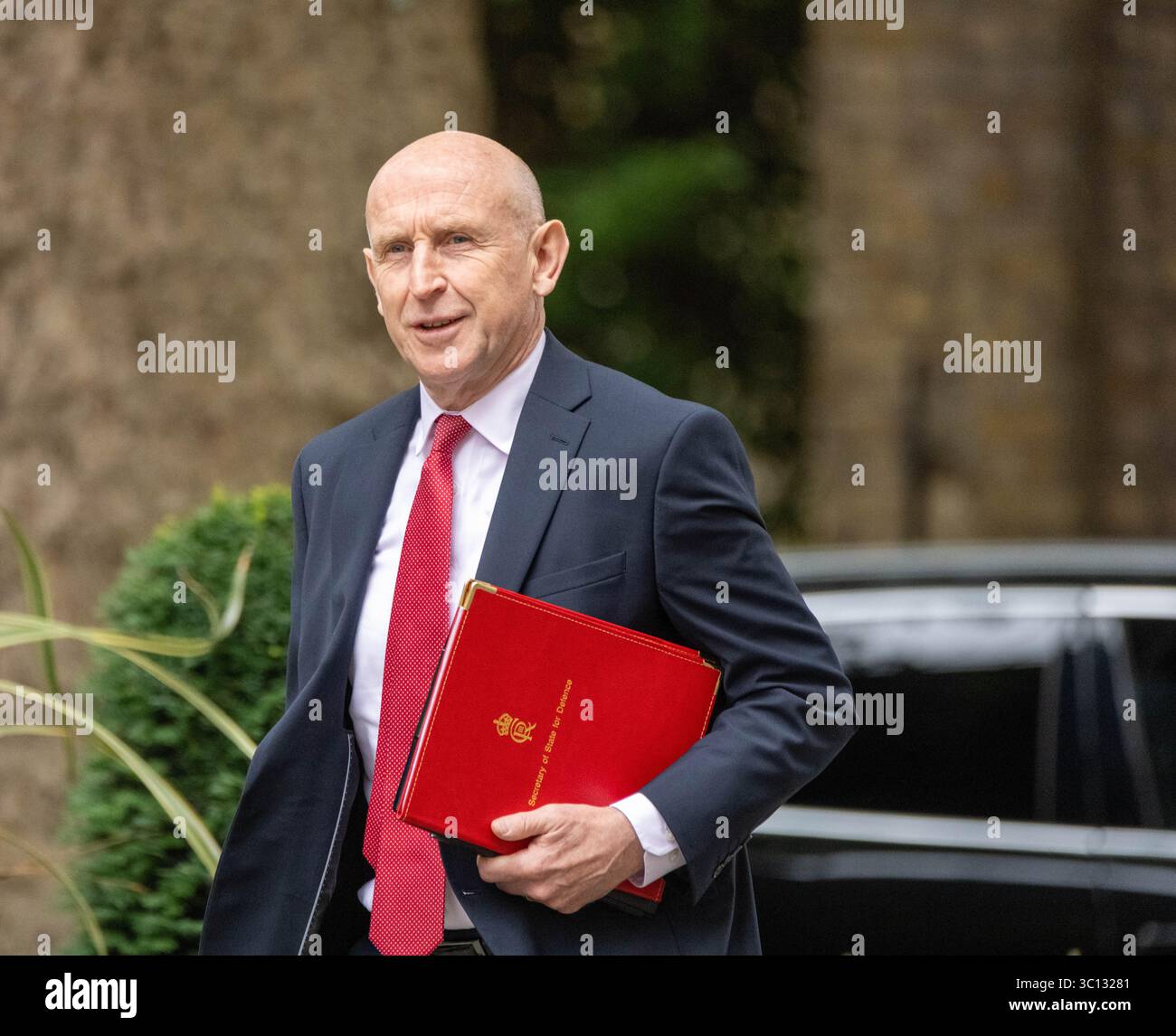 London UK 22 Jul 2025 John Healey, Defense Secretary, arrives at a ...