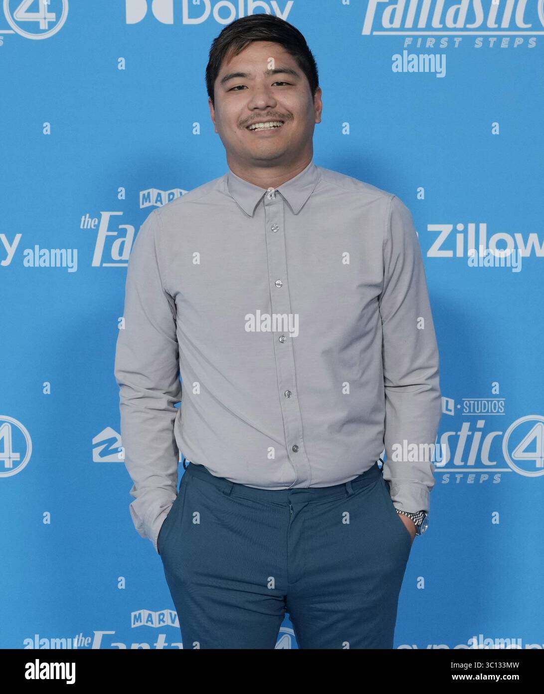 Andrew Lopez arrives at the Marvel Studios' "THE FANTASTIC FOUR: FIRST ...